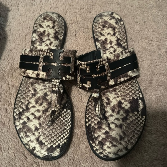 Tory Burch | Shoes | Snake Skin Tory Butch Sandals | Poshmark